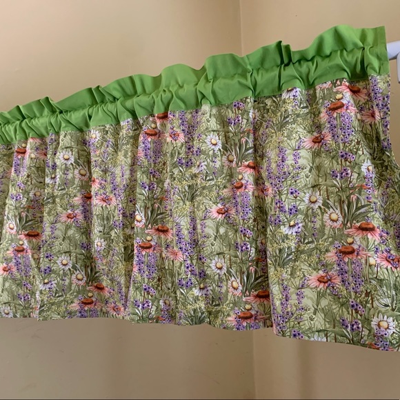 Hand Crafted | Accents | New Floral Valances | Poshmark